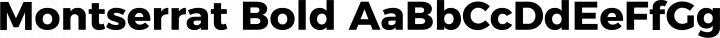 Montserrat Font Free by Julieta Ulanovsky » Font Squirrel