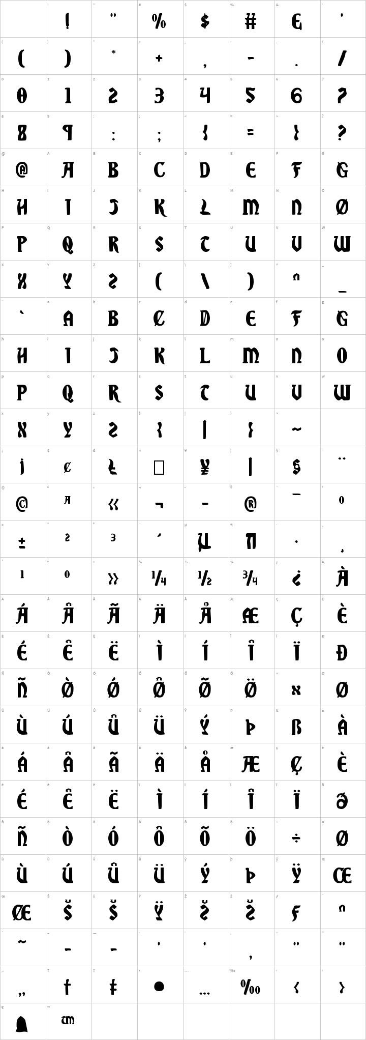 Sable Lion | Font Zillion